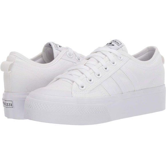 adidas | Shoes | Nwt White Adidas Platform Sneakers | Poshmark